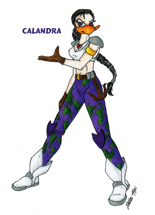 Mighty Ducks: Calista's Older Artwork