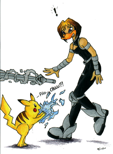 Mighty Ducks: Calista's Older Artwork