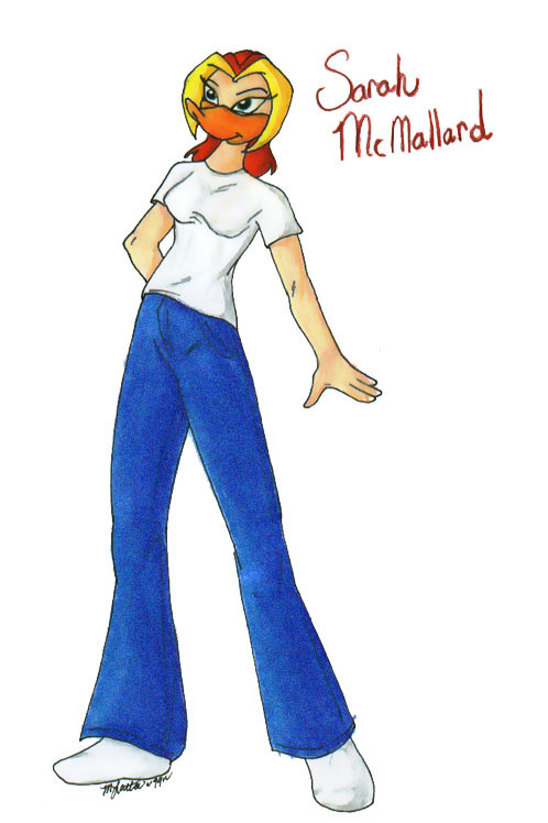 Mighty Ducks: Calista's Older Artwork