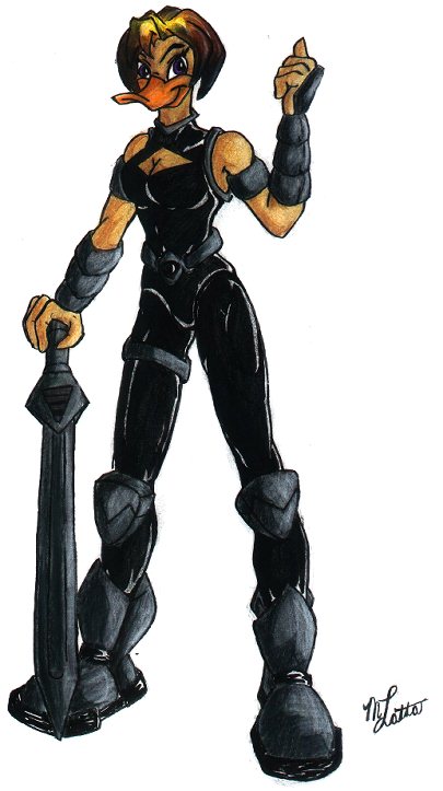 Mighty Ducks: Calista's Older Artwork